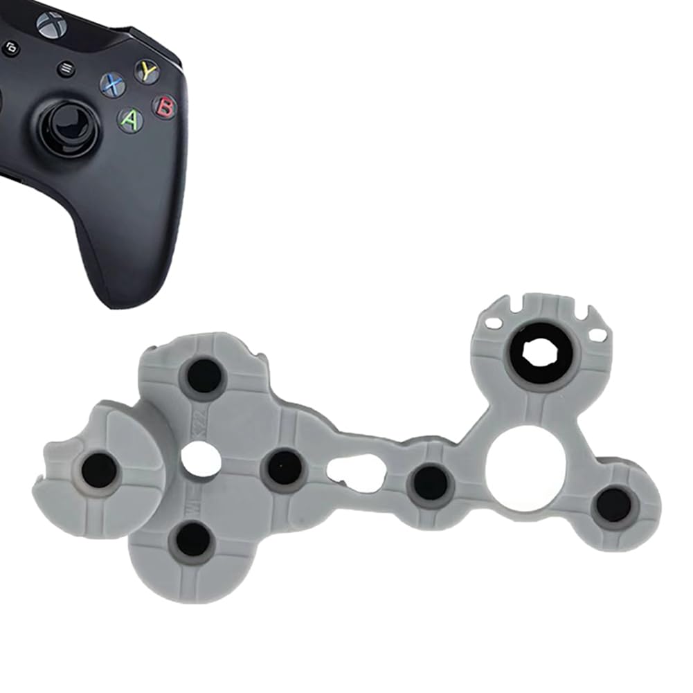 Amazon.com: 1 Set Silicone Conductive Rubber Pads Replacement for Xbox ...