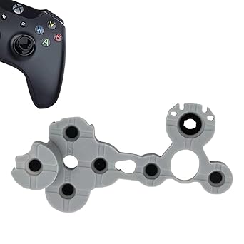 Amazon.com: 1 Set Silicone Conductive Rubber Pads Replacement for Xbox ...