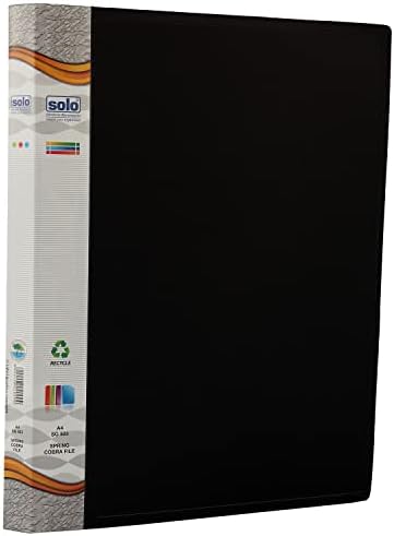 Solo PL- 301 Punchless File (Lever Clip) A4 - Blue : Amazon.in: Office ...