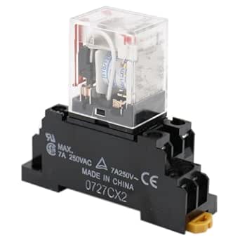 Amazon.com: Baomain Gereral Purpose Relay MY2N-GS 110/120 VAC Coil LED Indicator 8 pin Terminal ...