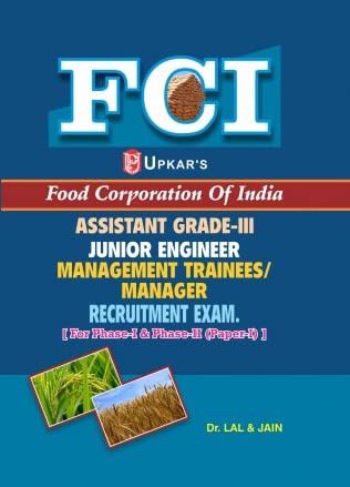 Buy FCI Food Corporation of India Assistant Grade-III Junior Engineer ...