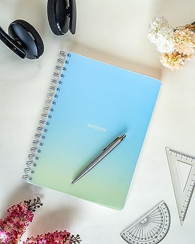 Fun Lines Premium Plastic Cover Notebooks I B5 I 160 Pages I 80 GSM I ...