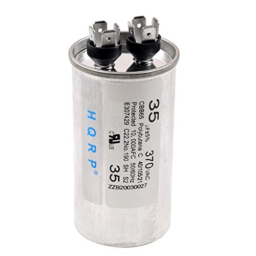 Snapklik.com : 35uF 370V Run Capacitor AC Electric Motor Start HVAC Blower Compressor Pump ...