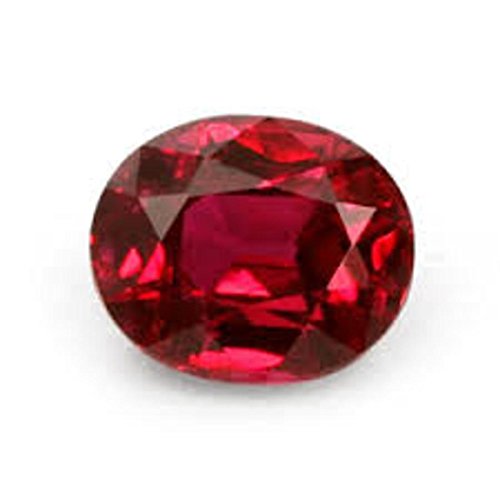 Ratna Gemstone 8.25 Carat Certified Natural Ruby (Manik) Stone : Amazon ...