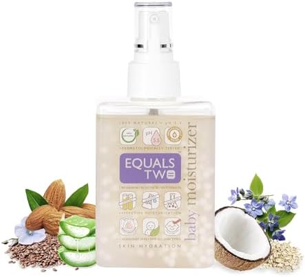 Buy EQUALSTWO Baby Moisturizer, 500ml, 100% Natural Coconut based Daily ...