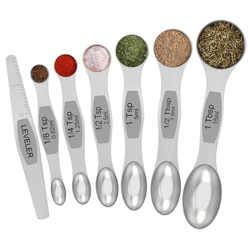 Snapklik.com : Magnetic Measuring Spoons Set - Wildone Stainless Steel ...