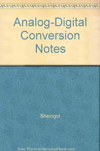 Buy Analog-Digital Conversion Notes Book Online at Low Prices in India ...
