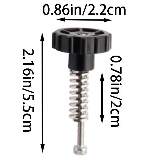 Snapklik.com : Upgraded Hand Twist Leveling Nut 3D Printer Hot Bed ...