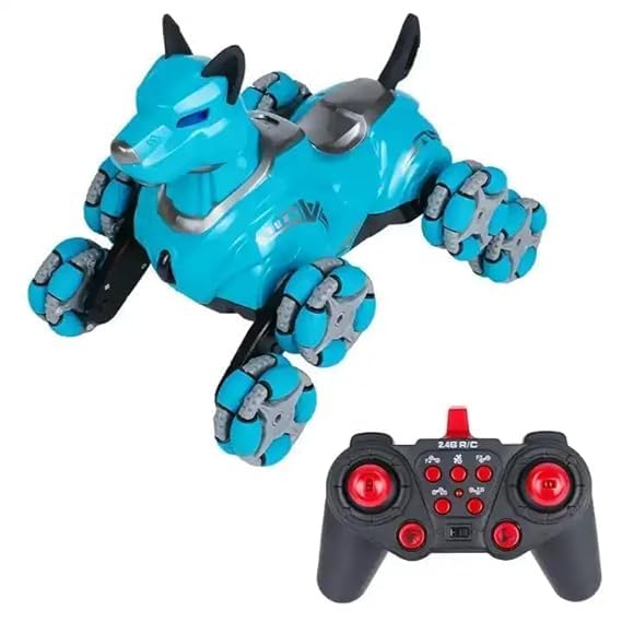 Buy Frek Selak Kids Remote Control Robot Dog Toy, Programmable ...