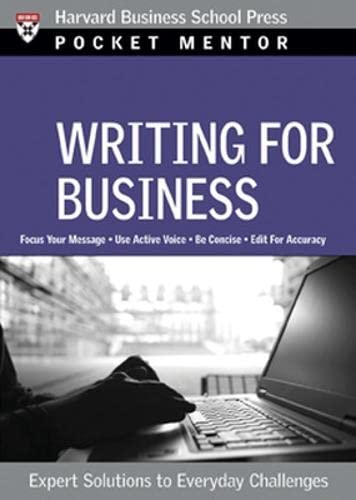 Writing for Business: Expert Solutions to Everyday Challenges (Pocket ...