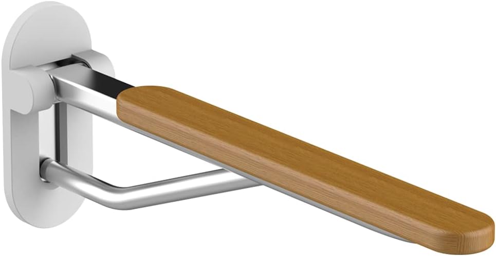 Toilet Grab Bar Flip Up, Foldable Grab Rails for Bathroom, Fold Down ...