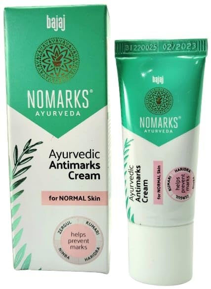 CHALING Nomarks Ayurvedic Antimarks Cream for Normal Skin, 12g : Amazon ...