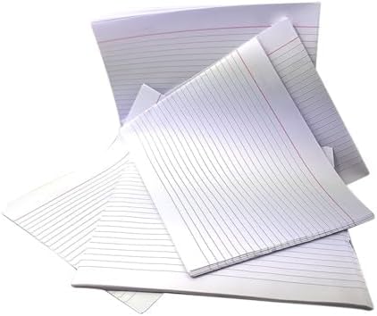 ESCAPER Write Your Way to Success with 80 Loose, A4 Ruled Sheets (Both ...