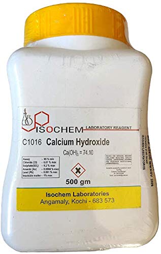 ISOCHEM Calcium Hydroxide (500GM) Assay 98% Min : Amazon.in: Industrial ...