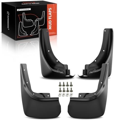 A-Premium Set of 4PCS Mud Flaps Splash Guards Mudguards Mudflaps with ...