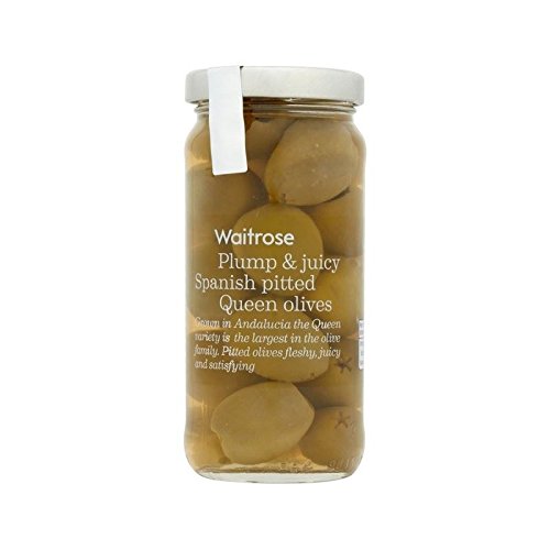 Amazon.com : Pitted Queen Olives Waitrose 225g - Pack of 4 : Grocery ...