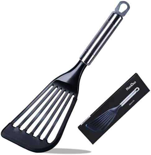 Amazon.com: KSENDALO Fish Spatulas for Nonstick Cookware, Silicone Fish ...