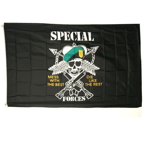 Amazon.com : Special Forces Flag (3' x 5', 100% Polyester) : Outdoor ...
