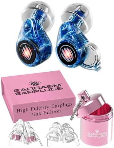 Amazon.com: Eargasm High Fidelity Pink Earplugs + Earlights Light Up ...