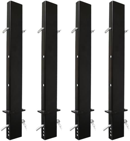 Amazon.com: BoxerTool 4 Pack 30" Adjustable C Channel Pipe Stake for ...