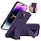 Amazon.com: LAUDTEC Silicone Kickstand Case Compatible with iPhone 14, Vertical and Horizontal ...