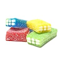 Amazon.com : Soho Sweet Sour Rainbow Bricks Non-GMO Gummy Candy – Pack ...