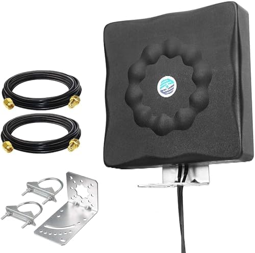 Amazon.com: Maswell 5G LTE Antenna Outdoor, 2X2 MIMO 600-8000 MHz Omni ...