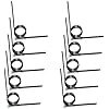 Amazon.com: 10pcs Torsion Springs 60/90/120/180 Degrees V-Shaped ...