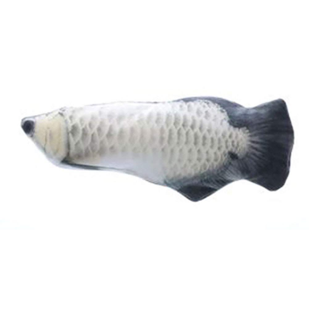 Pengyu Fish Toy Electric Simulation Realistic Plush Flopping Wagging ...