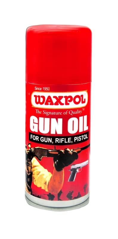 Waxpol Premium Gun Oil 150 ml with Aerosol Spray For Clean ...