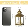 Amazon.com: Romadedi Mini Lanterns Decorative for Centerpiece -10 PCS ...