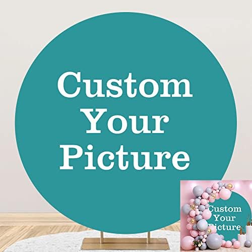 Amazon.com : Leowefowa 5x5ft Polyester Custom Backdrop Personalized ...