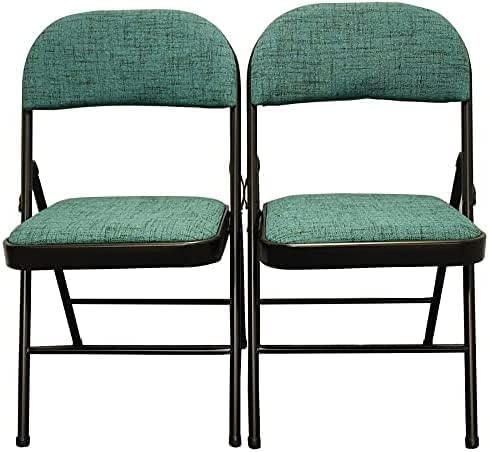 Meta Steel Frame with Fabric Seat Padded Office Work Study Party Dining ...