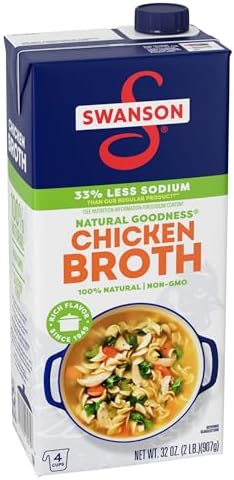Amazon.com : Swanson Chicken Bone Broth, 32 oz Carton : Grocery ...