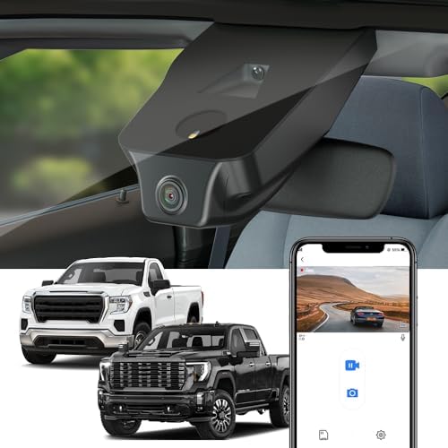 Amazon.com: Fitcamx Dual 4K+1080P Dash Cam Adapts for GMC Sierra 2020 ...