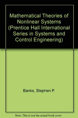 Amazon.com: Mathematical Theories of Nonlinear Systems (Prentice Hall International Series in ...