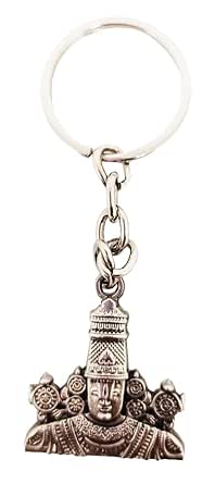 MM Metal Tirupati Balaji Keychain Stainless Steel God Keyring for Men ...