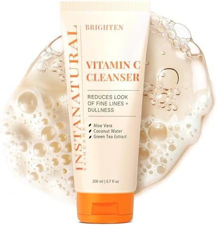 Amazon.com : InstaNatural Vitamin C Cleanser | All Natural Face Wash ...