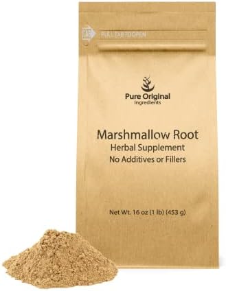 Amazon.com: PURE ORIGINAL INGREDIENTS Marshmallow Root Extract (1 lb ...