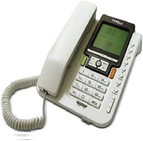 Beetel M64 Caller Id Landline Phone with 16 Digit and Adjustable LCD ...