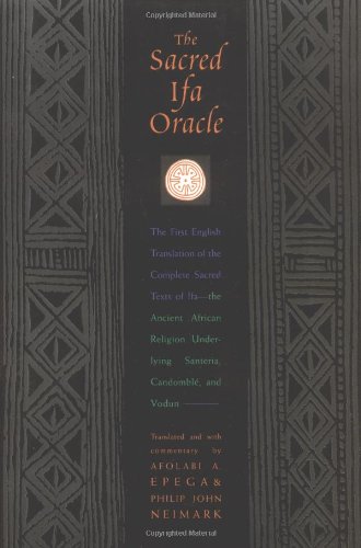 Amazon.com: The Sacred IFA Oracle: 9781890157180: Epega, Afolabi A ...