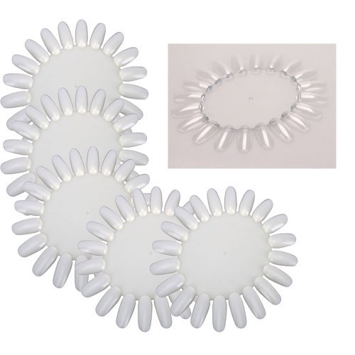 Amazon.com: Nail Art Tips Display Practice Wheel (Quantity: 5pcs ...