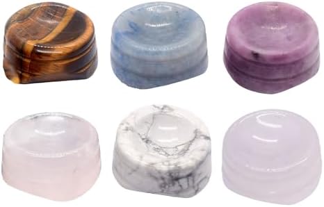 Amazon.com: SSAKUGGI Sphere Stand Gemstone Natural Stone Stand for ...