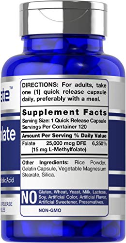 Reviews for L Methylfolate 15mg | 120 Capsules | by Opti-Folate ...