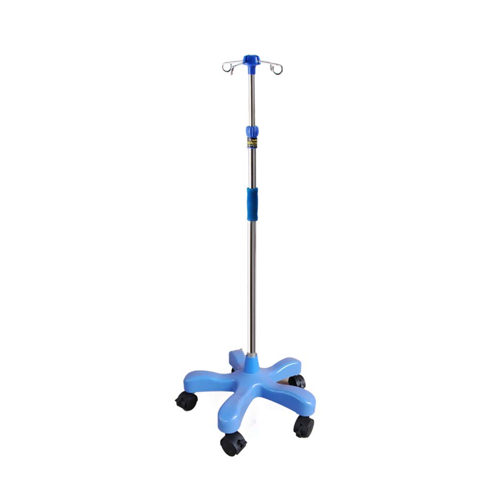 Buy IV Stainless Steel Pole Height-adjustable Drip Stand Medical Drip ...