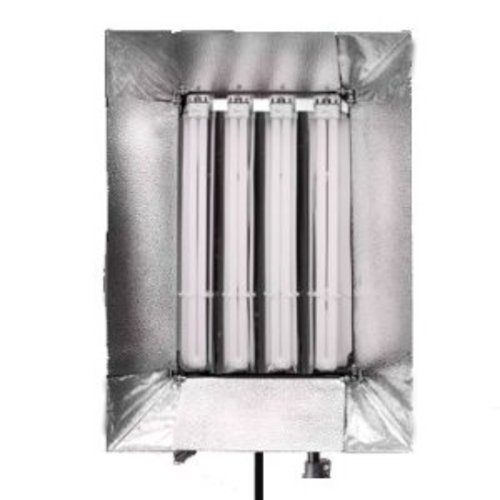 Interfit CoolTUBZ 4 Fluorescent 4 Tube Panel Light and Bag with 4 Bulbs ...