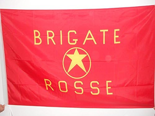 Drapeau Italie Brigades Rouges Fourreau pour Hampe, 150cm x 90cm – BigaMart