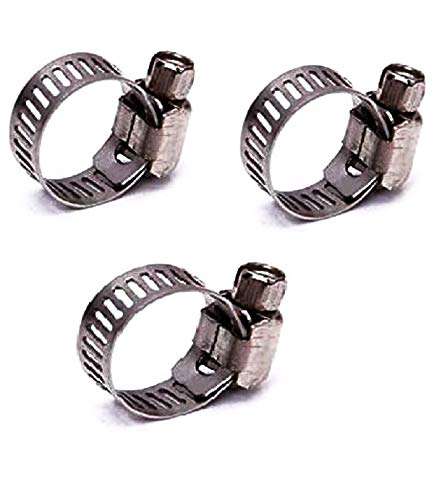 03 Pcs Stainless Steel L.P.G Gas Pipe/Hose Pipe Adjustable Fitting ...