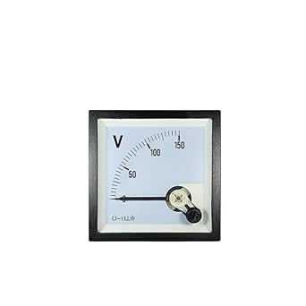 CP72 dc Voltmeter 50v 100v dc600v Pointer DC mounting Meter sq72 yt72 ...