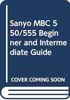 Sanyo MBC 550/555 Beginner and Intermediate Guide : Blechman, Fred: Amazon.pl: Książki